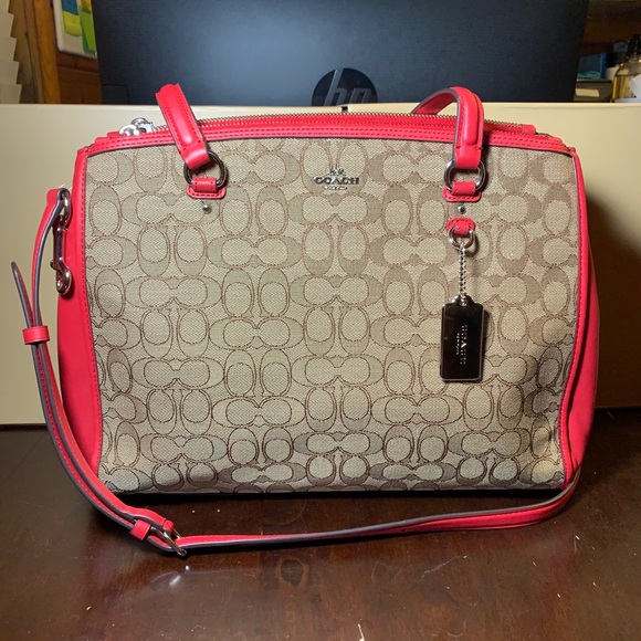 Coach | Bags | Nwt Coach F3692 Stanton In Signature Jacquard | Poshmark